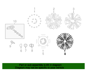 42611-02G31 - Wheel Disc 17 Inch - 2016 Toyota Corolla | OEM Genuine ...