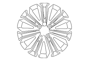 42611-12E00 - Wheel Alloy 16 Inch - 2019-2020 Toyota Corolla | Sparks Parts