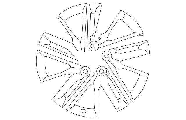 42611-02G31 - Wheel Disc 17 Inch 2016 Toyota Corolla | Longo Toyota Parts