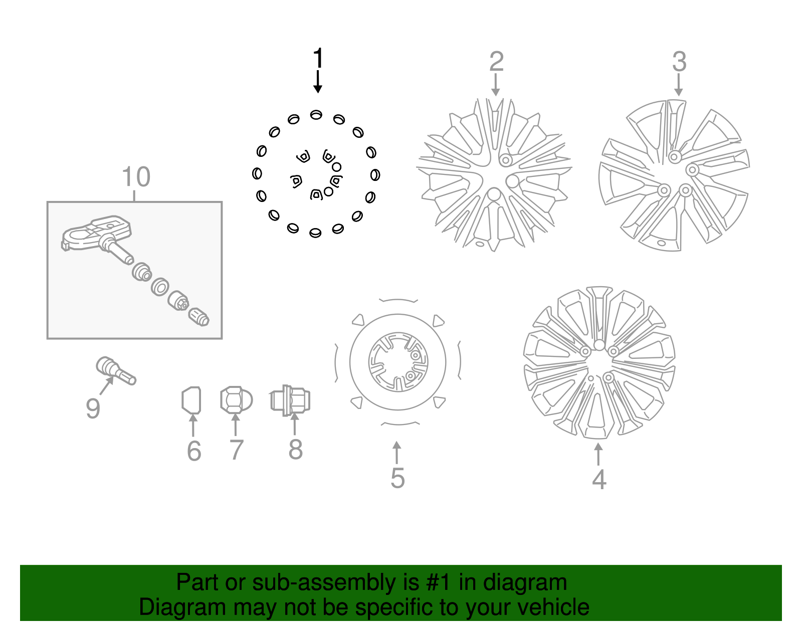 2009-2019 Toyota Wheel Steel 42611-02A00 | OEM Parts Online