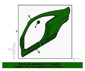 2016-2023 Audi Uniside Panel 8S8-810-076 | OEM Vehicle Parts