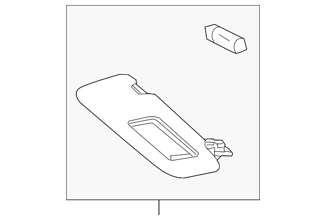 2014-2018 Mazda 3 Sun-Visor BHN9-69-320A-75 | OEM Parts Online