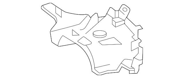 223-885-15-02 - Exhaust Tail Pipe Tip Bracket 2021-2023 Mercedes-Benz ...