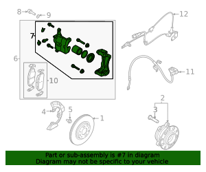 58180-L1A00 - 2020-2024 Hyundai Sonata - Caliper | Conicelli Hyundai