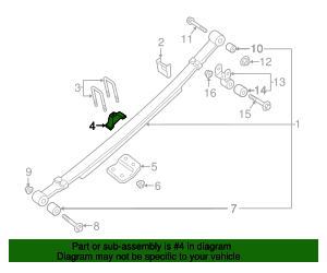 55240-EZ50A - Bumper 2016-2024 Nissan TITAN XD | Nissan Parts ...