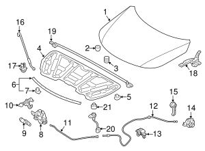 81125-1U000 - Insulator 2011-2015 Kia Sorento | Kia.Parts Store