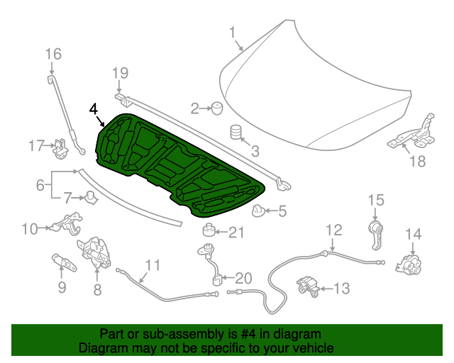 81125-1U000 - Insulator 2011-2015 Kia Sorento | Kia.Parts Store