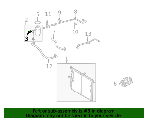 001-830-26-84 - A/C High Side Charging Adapter 2002-2018 Mercedes-Benz ...