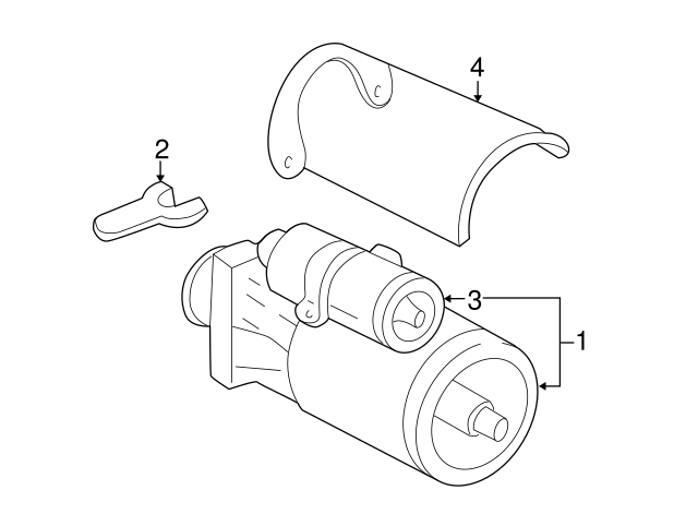 10465167 - Starter, Remanufactured - 1990-2001 GM | Findlay Part