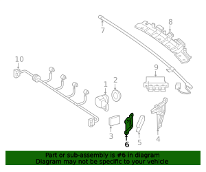 176-885-00-26-64 - Blind Spot Radar Cap 2014-2019 Mercedes-Benz ...