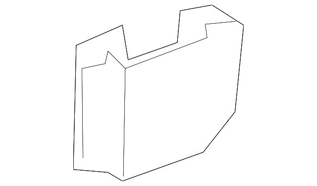 012-988-53-78 - Rocker Molding Rear Clip 2010-2017 Mercedes-Benz ...