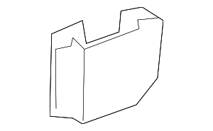 012-988-53-78 - Rocker Molding Rear Clip 2010-2017 Mercedes-Benz ...