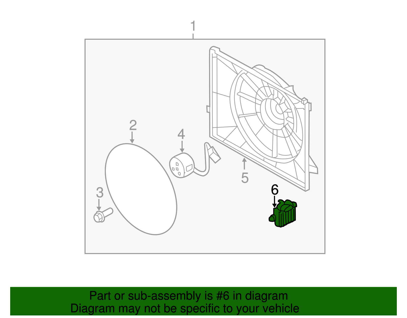 2011-2015 Hyundai Sonata Engine Cooling Fan Resistor 25385-4R000-QQH ...