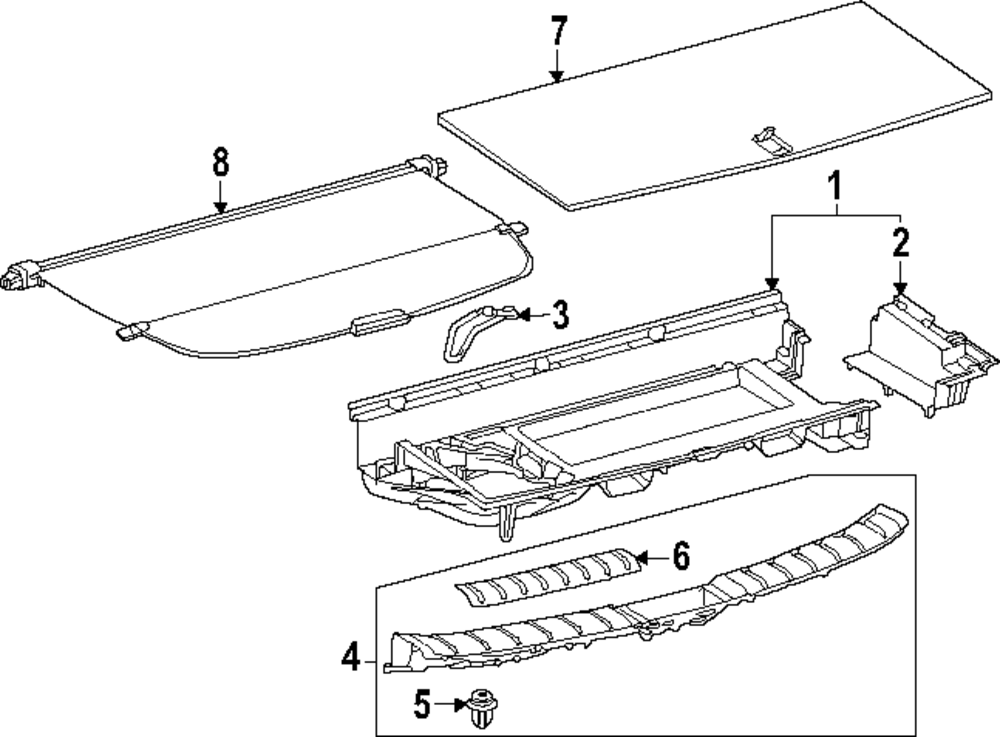 2024-2025 Lexus TX550h+ Side Extension 64995-0E060 | Retail Performance ...