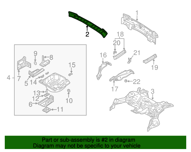 41347130269 - 2000-2006 BMW Closure Panel (41-34-7-130-269) | BMW of ...