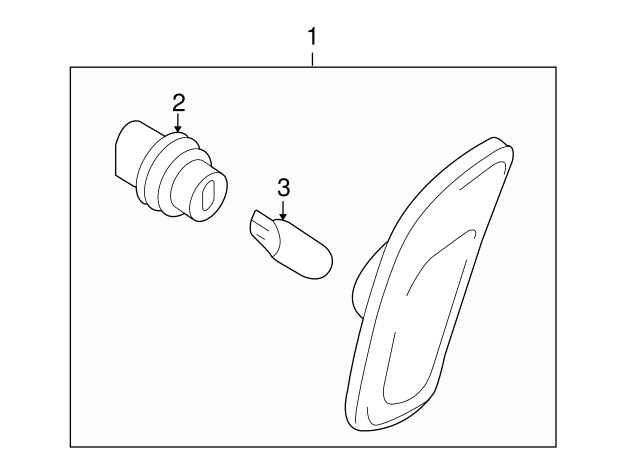 1988-2015 Mazda Side Marker Light Bulb 0000-11-0168 | TascaParts.com