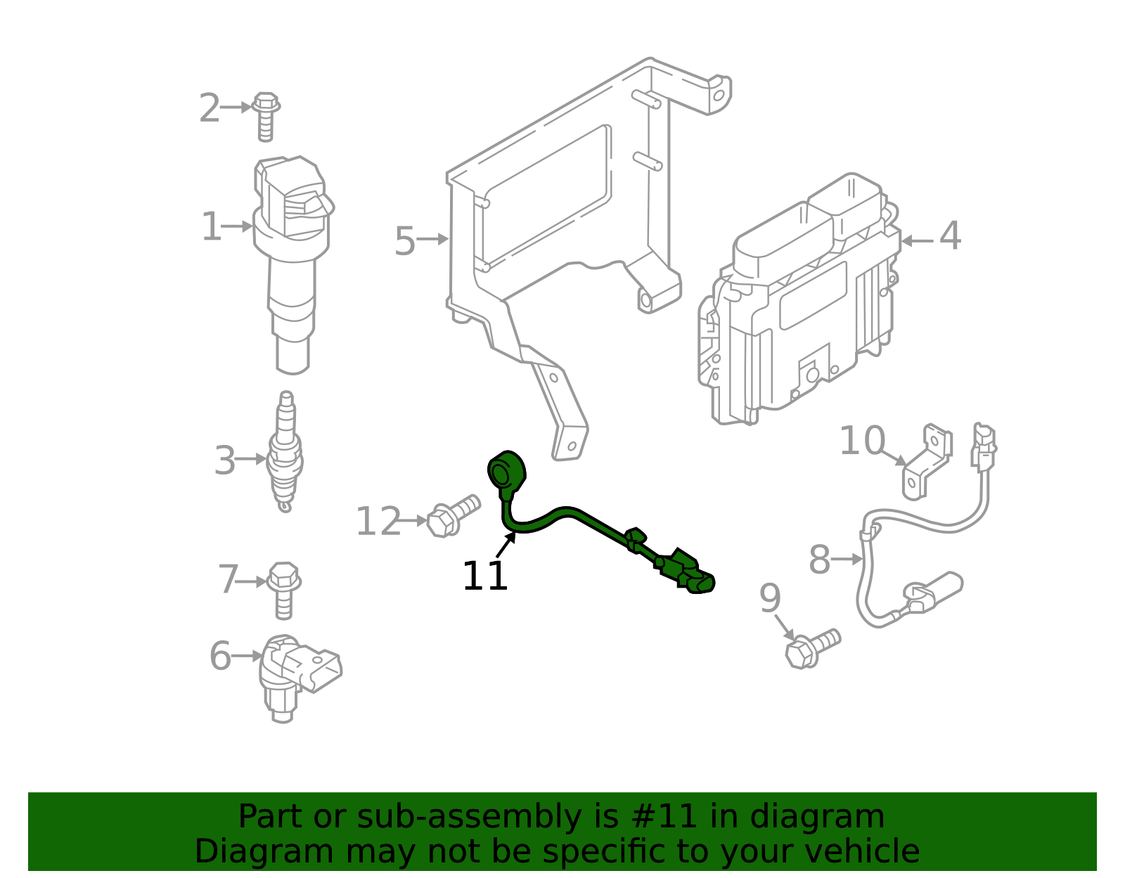 39250-2B020 - Ignition Knock (Detonation) Sensor 2013-2021 Hyundai | AutoNation Parts