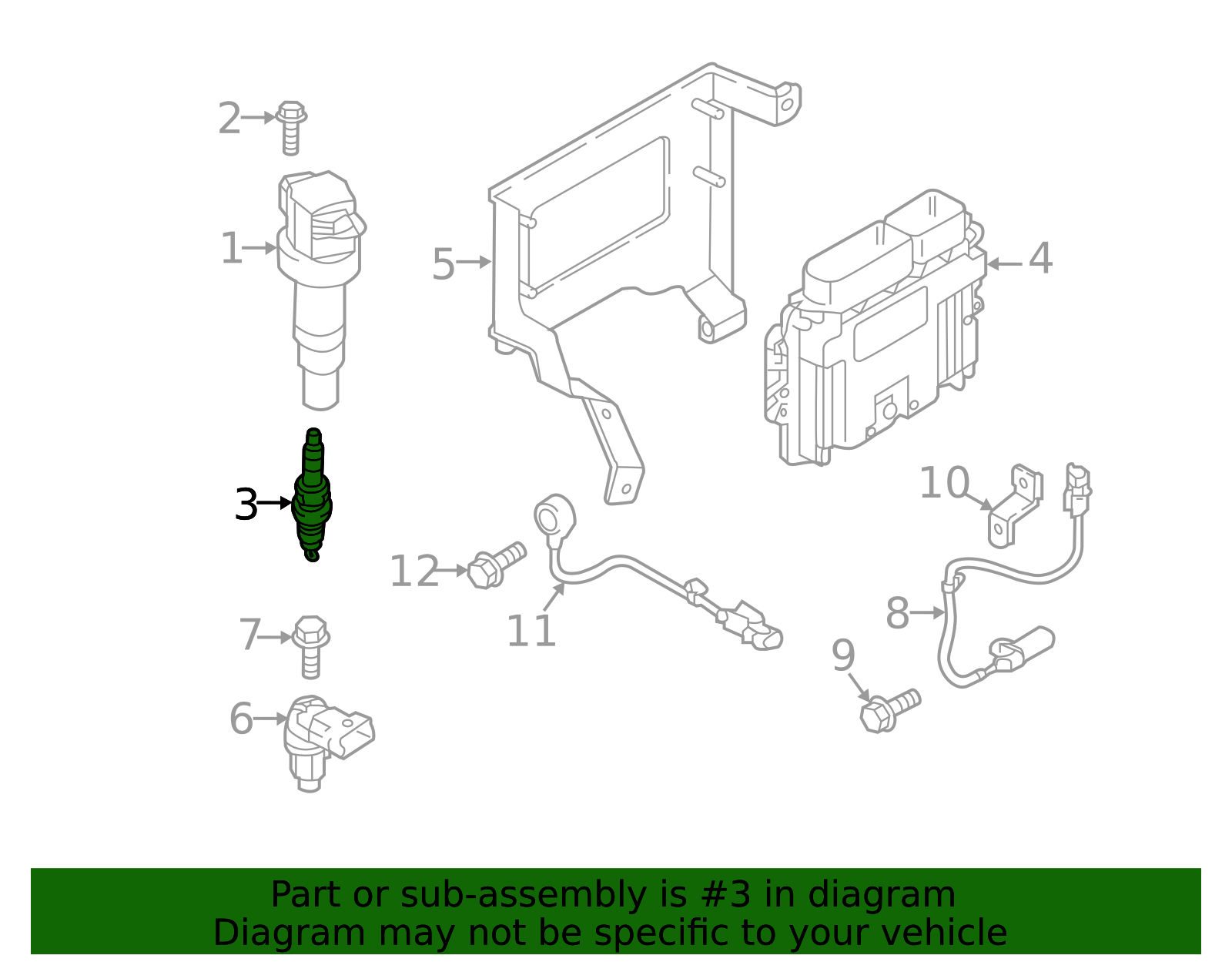 2015-2021 Hyundai Spark Plug 18849-08080 | OEM Parts Online