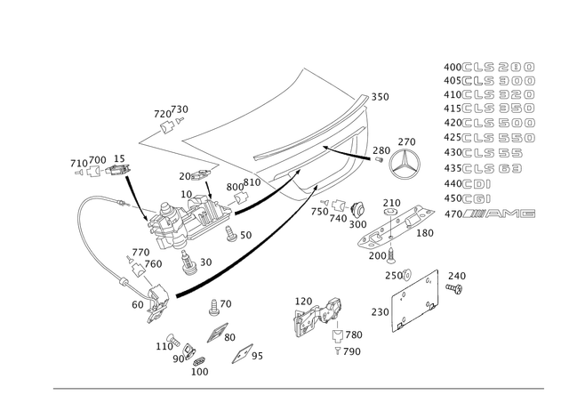 211-750-01-84 - Closure 2006-2011 Mercedes-Benz | Mercedes-Benz USA Parts