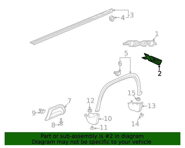 2019-2021 GMC OEM NEW 2019-20 GM GMC Sierra Truck Bed Decal Emblem ...