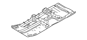 2012-2018 Nissan Versa Floor Pan G4320-3ANMA | Nissan Parts Plus