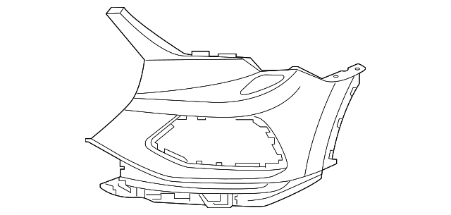 2019-2020 Audi Q3 Bumper Cover 83A-807-107-A-GRU | Audi USA Parts