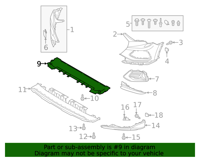 2019-2020 Audi Q3 End Plate 83A-807-611 | Audi USA Parts