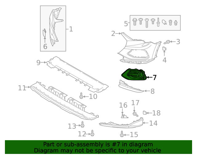 2019-2024 Audi Q3 Air Grille 83A-807-672-TB2 | Genuine Audi Parts