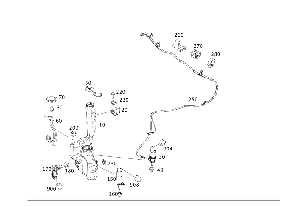 204-830-03-61 - Heat Exchanger 2008-2018 Mercedes-Benz | Mercedes-Benz ...