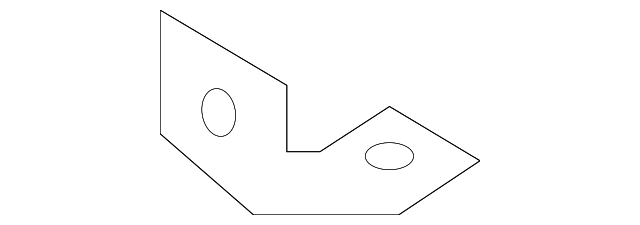 2014-2016 Kia Optima Bumper Impact Bar Bracket 86633-2T500 | TascaParts.com