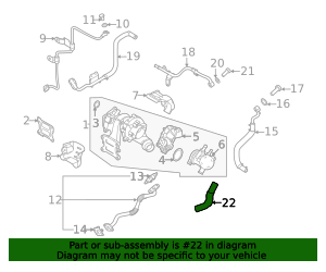 2021-2022 Hyundai Hose Assembly 28461-2M810 | OEM Parts Online
