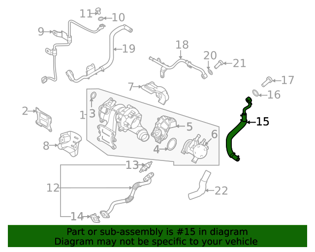 2020-2024 Hyundai Water Inlet Tube 28235-2M800 | OEM Parts Online