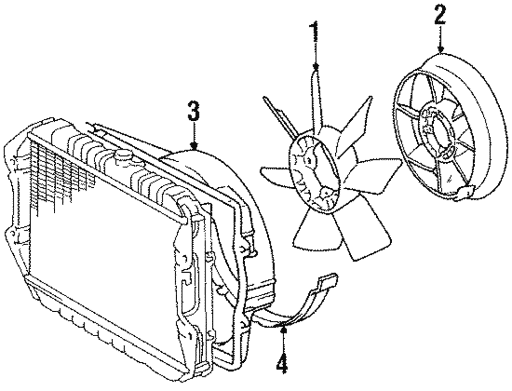 1988-1995 Toyota Fan Blade 16361-65010 | Toyota Parts Center