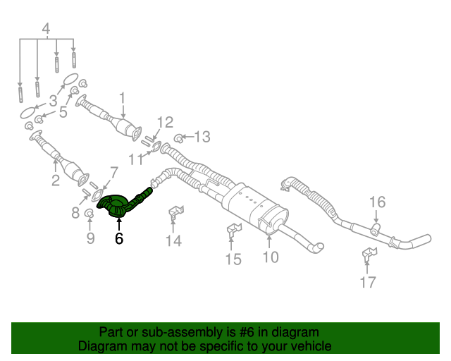 2016-2019 Nissan Connector Tube - Driver's Side (LH) 20030-EZ30B ...