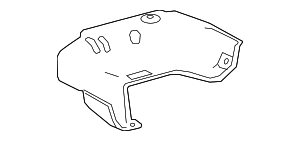 2019-2021 Lexus UX250h Protector 77641-76020 | OEM Parts Online