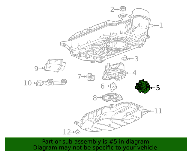 2018-2019 Chevrolet Cruze Pump Assembly 39171473 | TascaParts.com