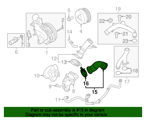 LR033994 - Outlet Tube - 2010-2020 Land-Rover | LandRoverLakeBluff