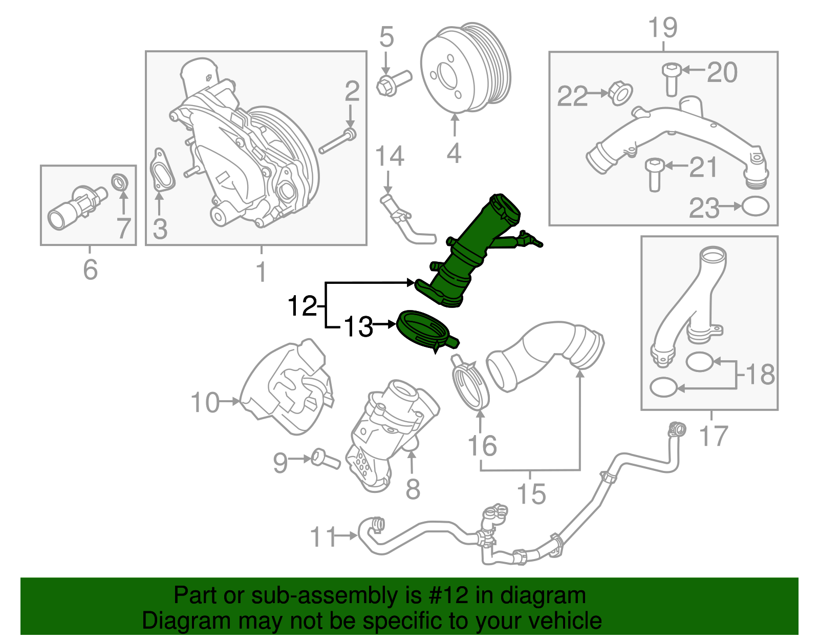 2013-2023 Land Rover Inlet Tube LR049990 | OEM Parts Online