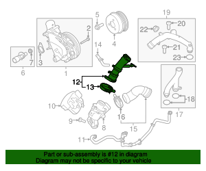 2013-2023 Land Rover Inlet Tube LR049990 | OEM Parts Online