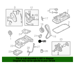 1995-2007 Mitsubishi Crankshaft Gear MD190863 | Mitsubishi Parts Warehouse