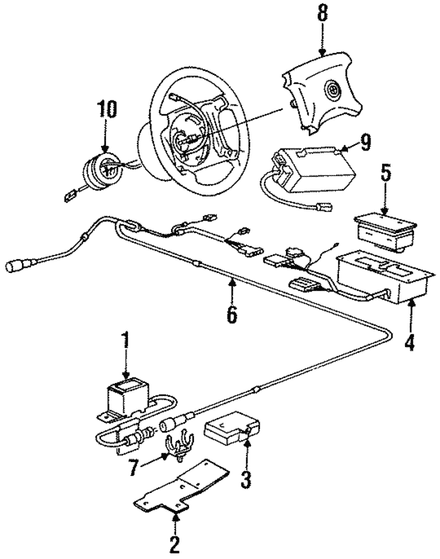 Genuine BMW 61-13-6-784-633 | Wire Harness Holder | FREE Shipping on ...