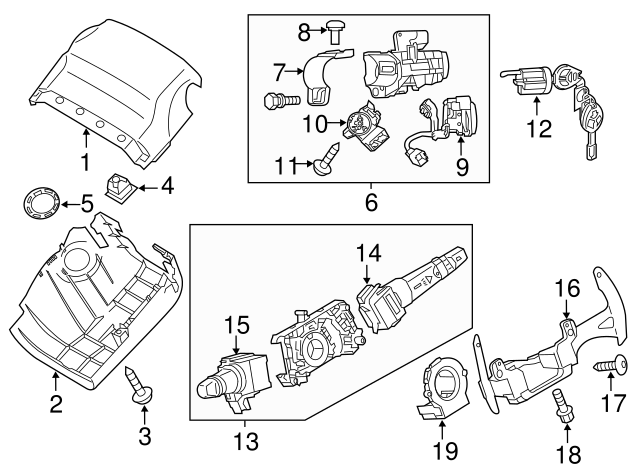 4408A155 - Ignition Switch 2011-2023 Mitsubishi | Mitsubishi Direct Parts