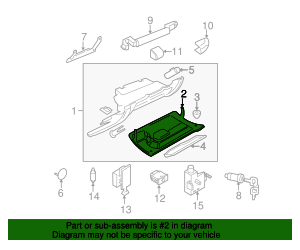 2003-2010 Volkswagen Beetle Glove Box Door 1C1-880-882-E-08H | OEM ...