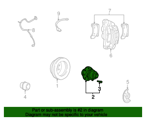 1999-2004 Ford Hub & Bearing 3C3Z-1104-CA | OEM Parts Online