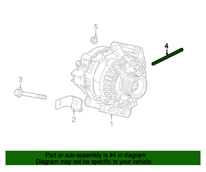 2016-2023 GM Alternator Stud 11601816 | TascaParts.com