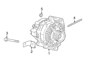 2018-2024 GM Alternator 13535009 GM | GMPartsDirect.com