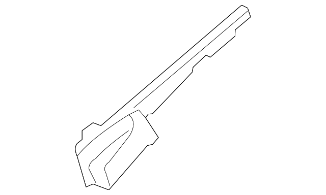 53866-08020 - Cowl Seal (Right, Front) - 2011-2020 Toyota Sienna | OEM ...