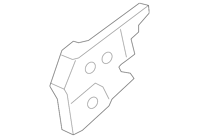 2011-2020 Toyota Sienna Cowl Panel Gusset 55716-08010 | Toyota Parts Center