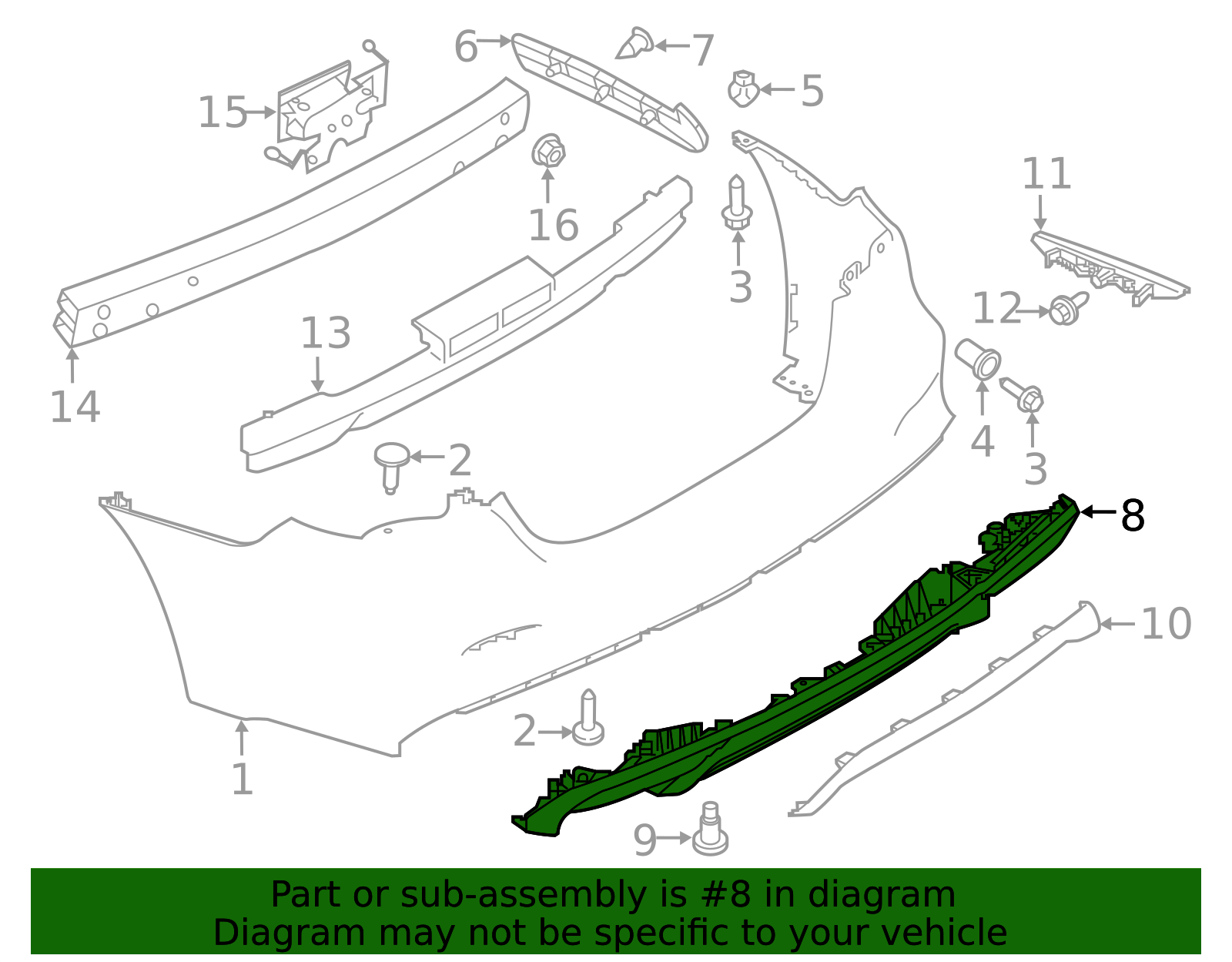 2019-2023 Nissan Maxima Lower Bumper 850B2-9DJ0E | Nissan Parts Store