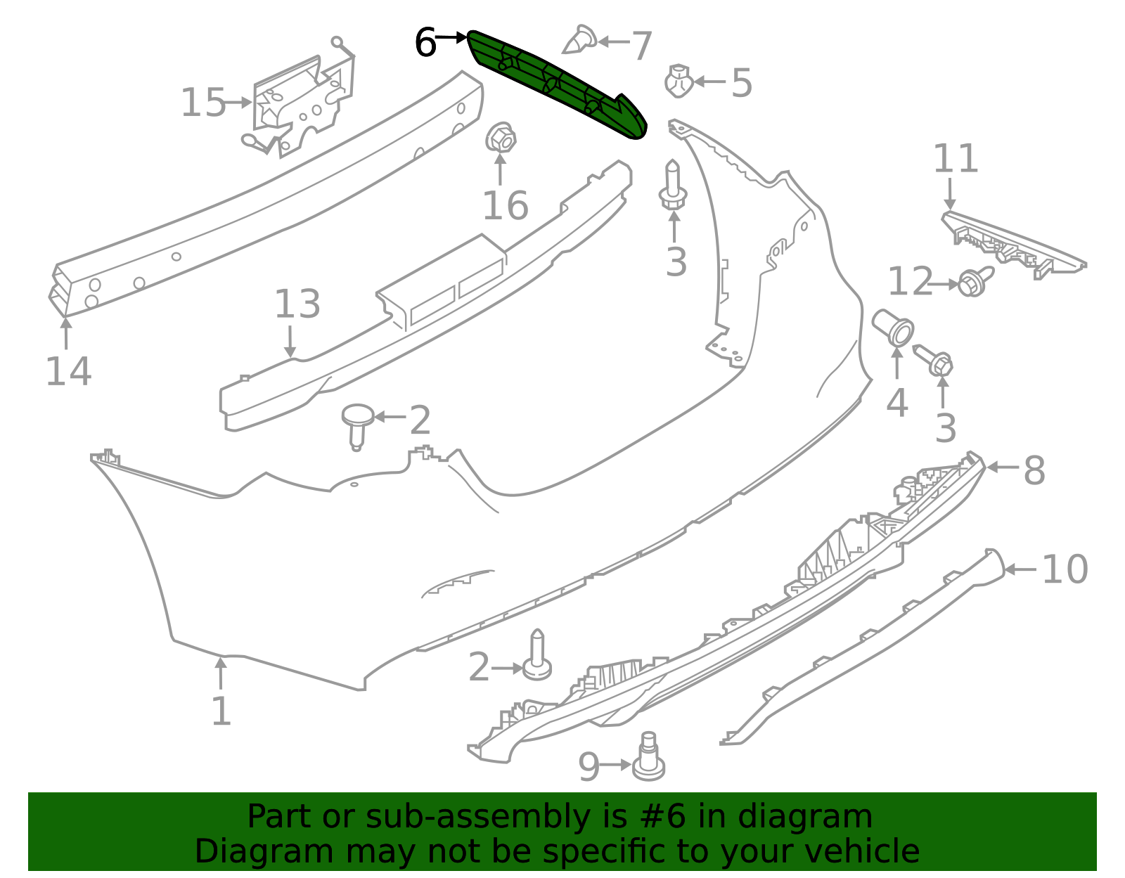 85220-4RA0A - 2016-2023 Nissan Maxima - Side Retainer | Anicra Nissan Parts